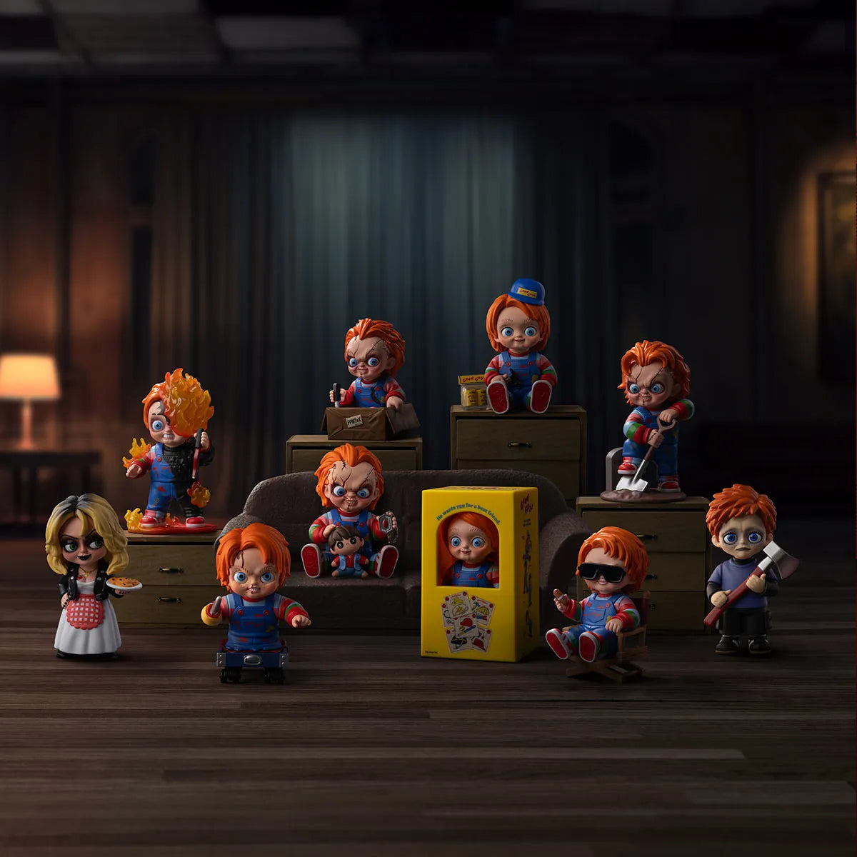 Chucky Franchise Series Figures – Pretty Wicked